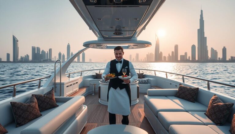 Enjoy VIP Butler Service on Your Private Yacht in Dubai